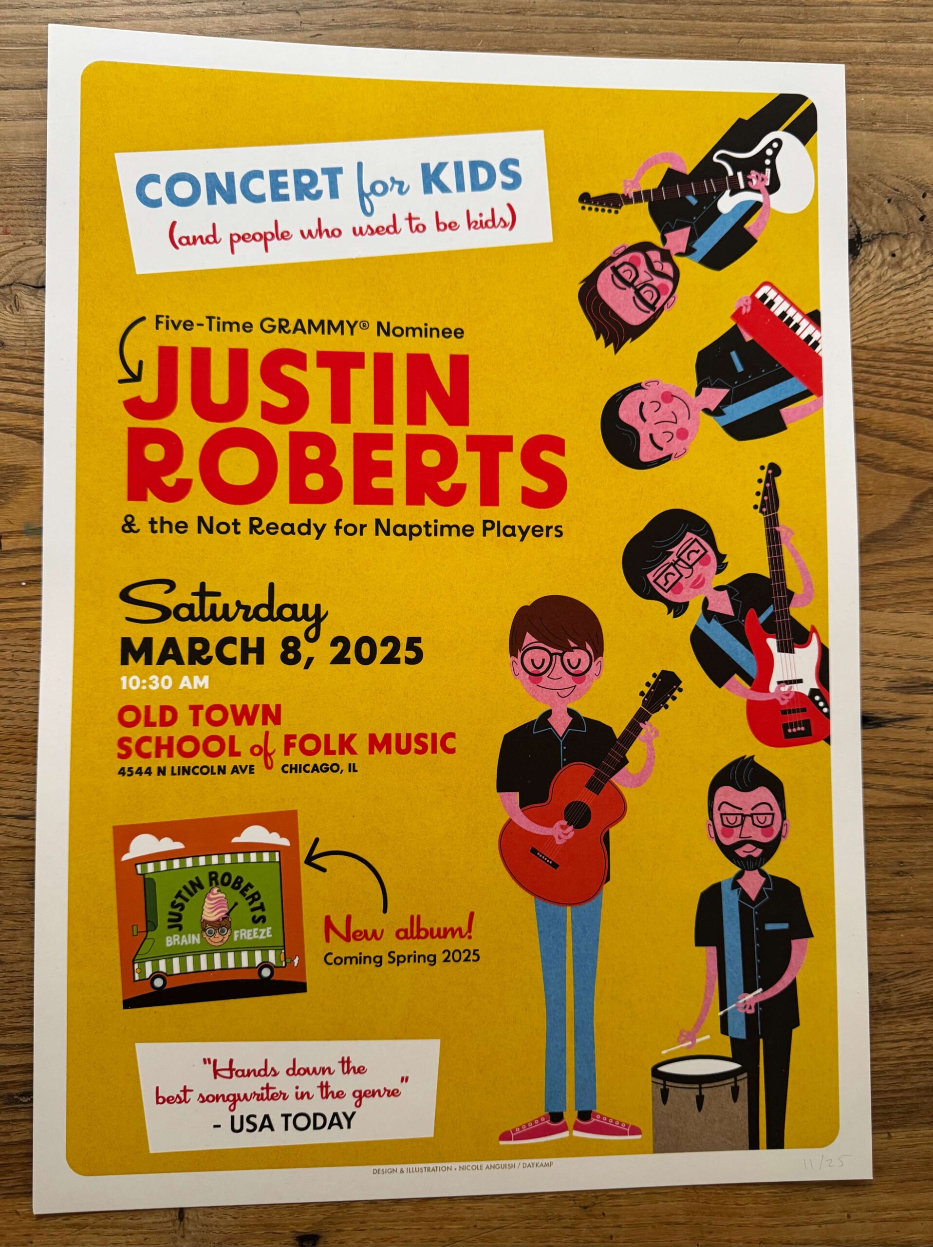 Justin Roberts Limited Edition Old Town Poster - Justin Roberts